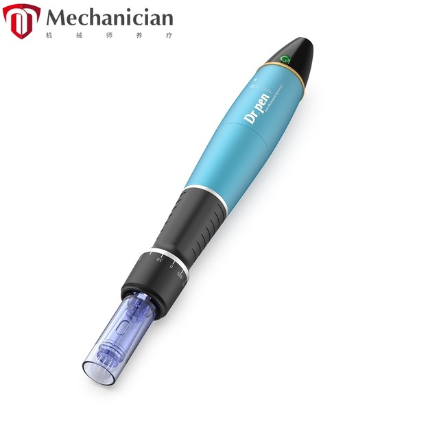 Dr.penA1-W electric microneedle blue rechargeable facial water light ...