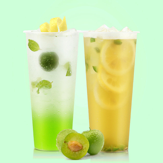 New date Enron concentrated green plum juice fruit soluble 1300g fruity ...