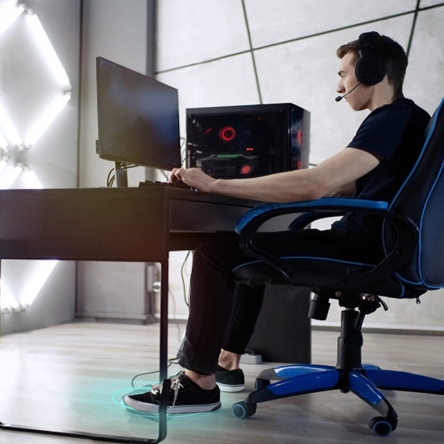 PCsensor foot-pressing keyboard game foot pedal switch custom mouse key ...