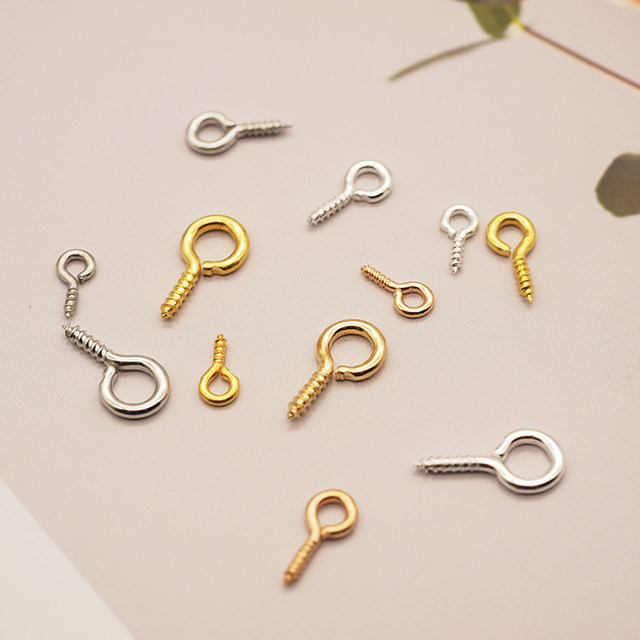 DIY handmade accessories sheep's eye screw thread nine-pin screw spiral ...