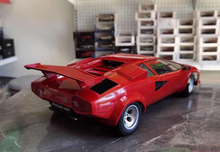 Jingshang 1/12 Lamborghini Countach LS500S alloy car model gift collection