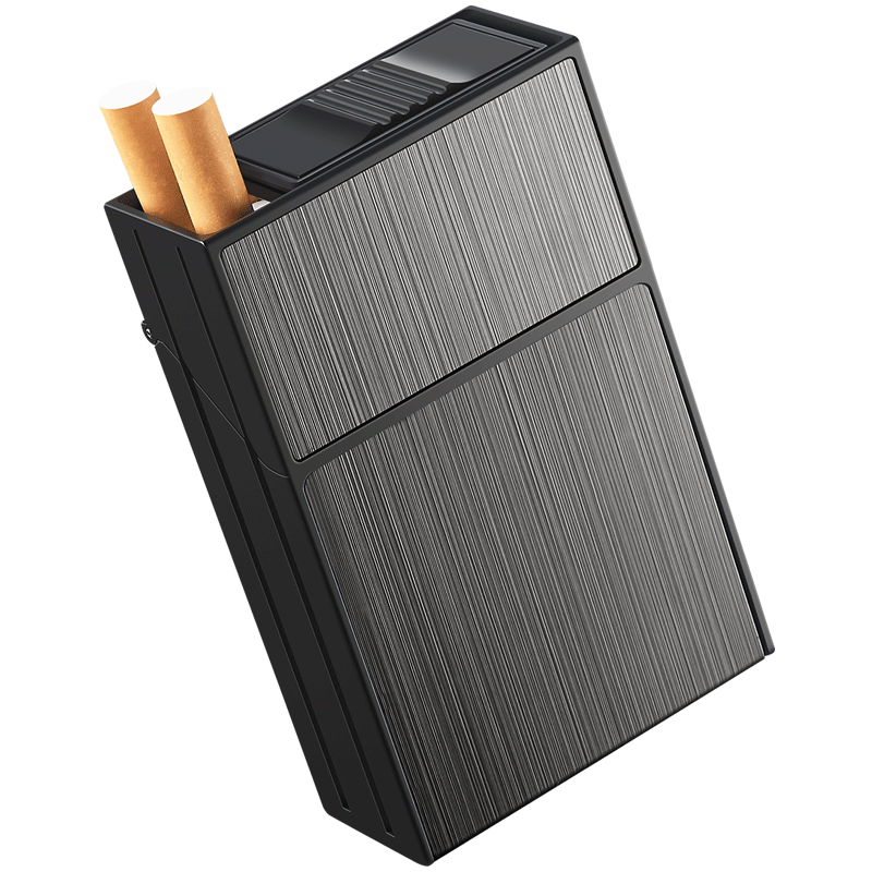 20-cigarette aluminum alloy cigarette box, moisture-proof and pressure ...