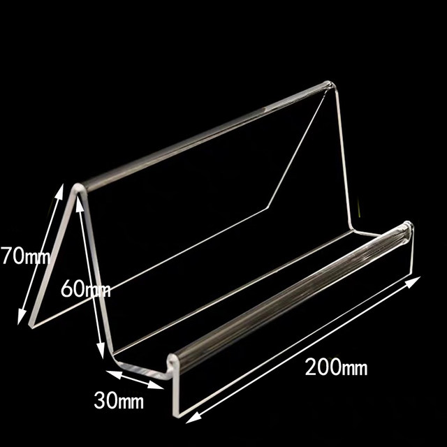 Transparent acrylic children's small book display stand mobile phone ...