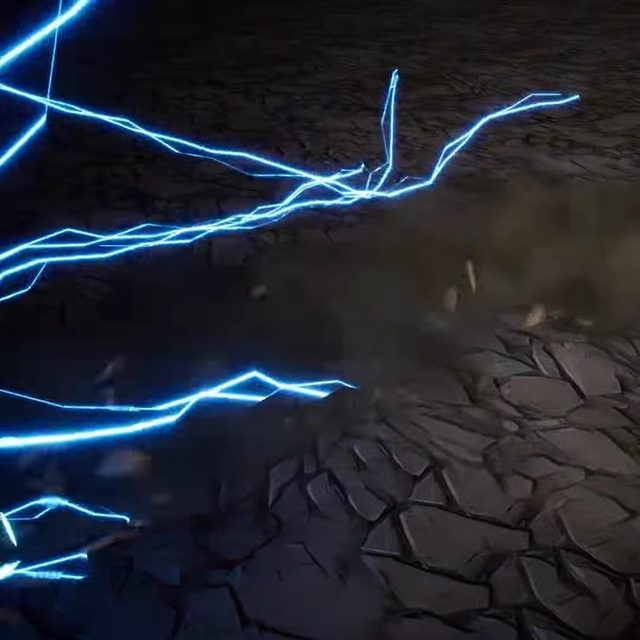 UE5 Unreal 5.4 Electro FX Lightning current impacts Potter effect