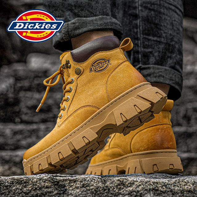 Dickies Martin boots men's 2024 new autumn men's boots high-top genuine ...