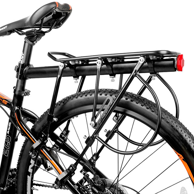 Mountain bike rear rack, quick-release bicycle rear seat rack, can ...