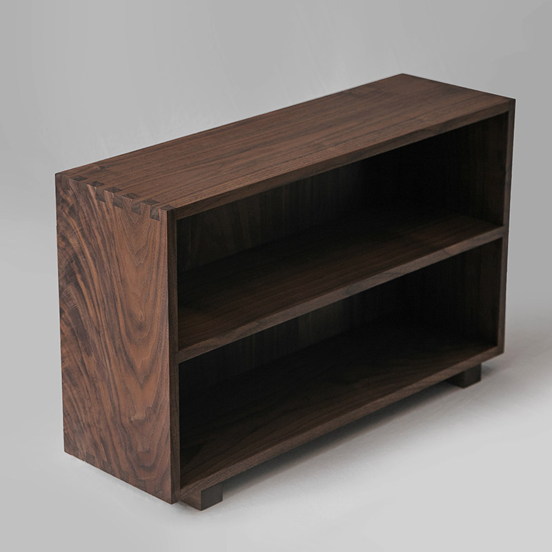 Desktop Storage Rack Black Walnut Solid Wood Dovetail Tenon Structure ...