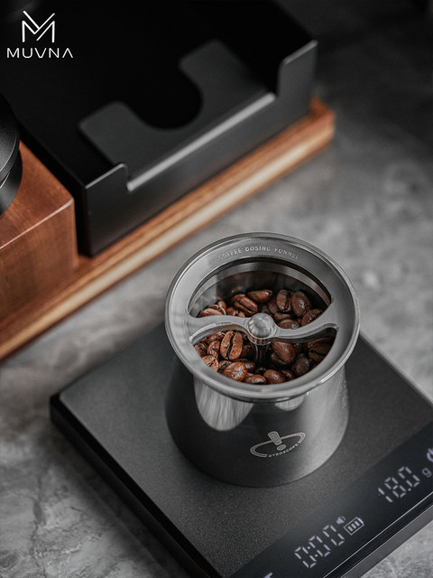 MUVNA Italian coffee powder cup stainless steel powder collector 58mm ...