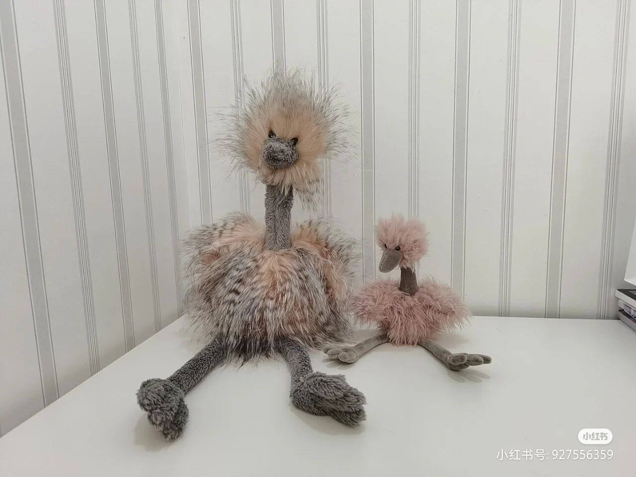 Domestic In Stock seconds! 05.16 Jellycat Odette Ostrich Elegance ...