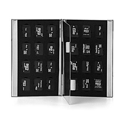 SD memory card box digital storage bag TF mobile phone SIM organizer ...