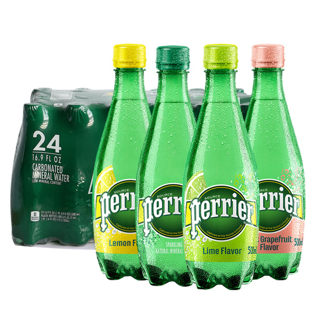 France imported Perrier Paris 500ml*24 bottles of gas mineral water ...