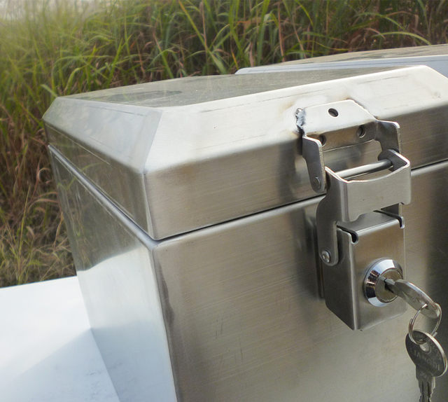 Stainless steel 150 motorcycle side box side box bracket universal ...