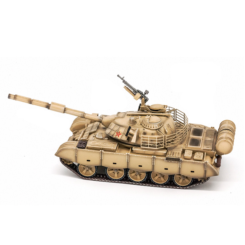 Panzerkampf ZTZ-59D 1/72スケール完成済み戦車モデル - 砂漠色