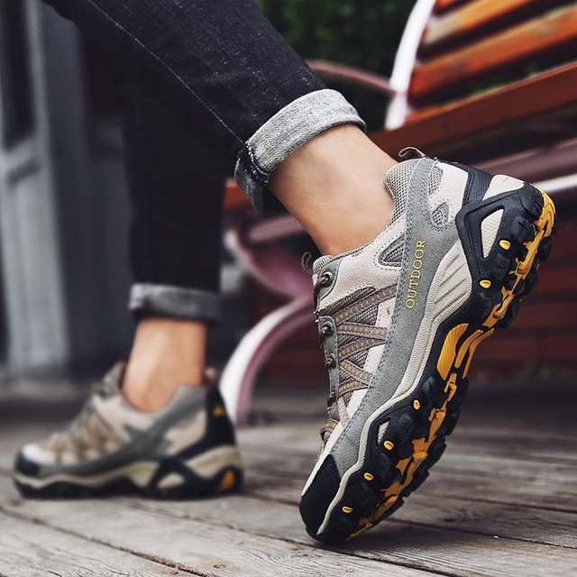 Outdoor shoes mountain climbing cross-country hiking shoes travel ...