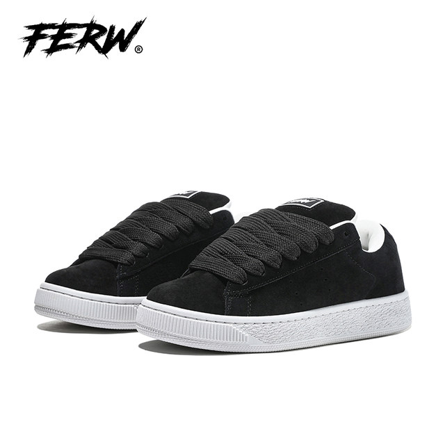 FERW FERW national fashion shoes students casual all-match black sports ...
