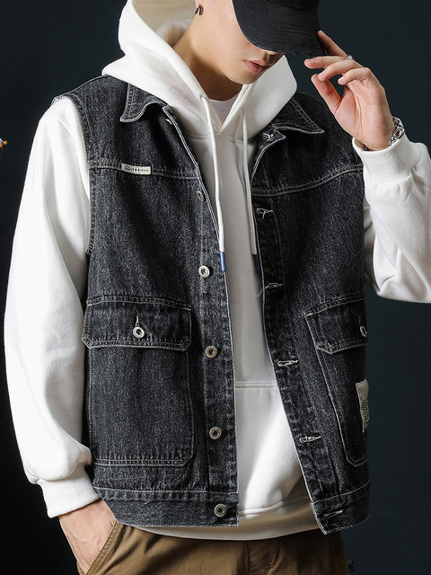 Weizhen Trend Large -size Men's Spring and Autumn Denoco Club Fat Man ...