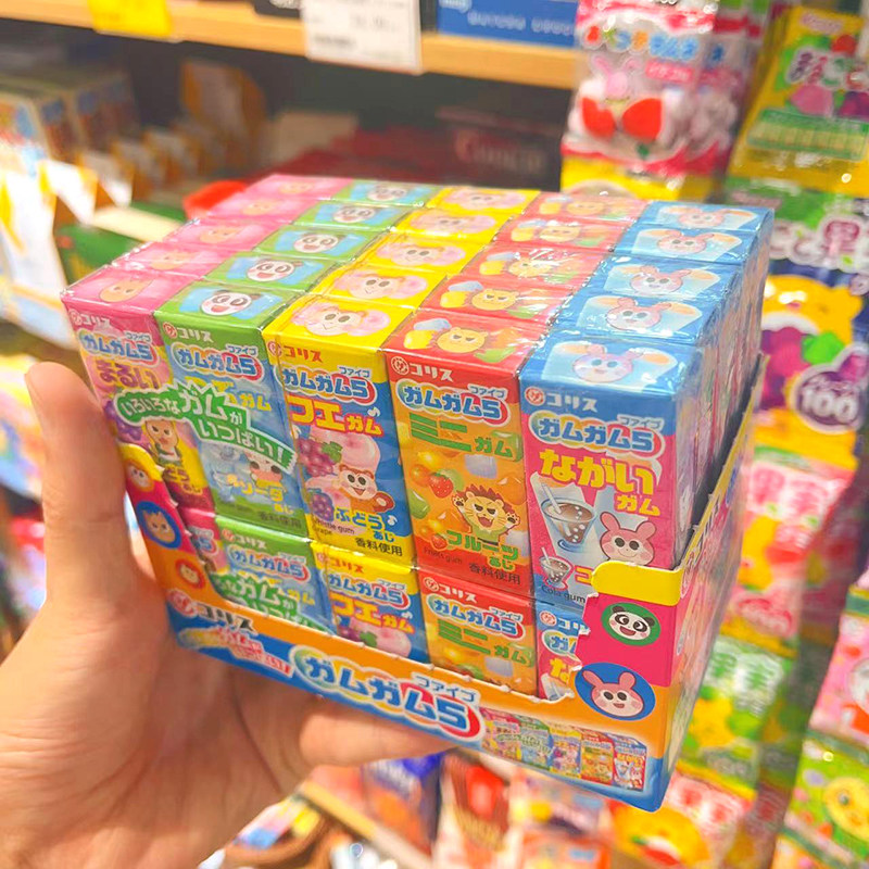 Koris Japanese Assorted Flavor Chewing Gum - 37g