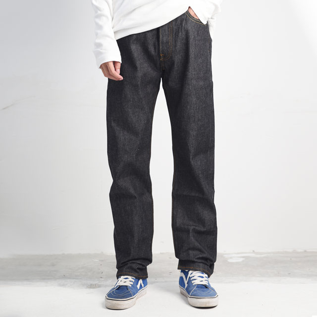 A Tong Niu She Levis 501 black STF raw cow loose straight denim jeans ...