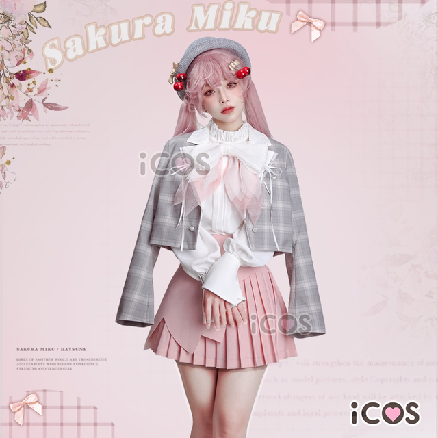Spot iCOS cherry Hatsune COS suit Miku Miku COS Future Cherry View ...