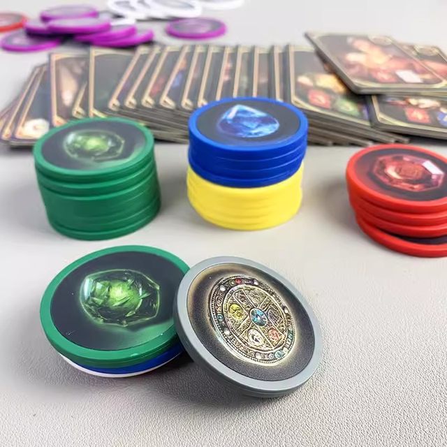 Collection Gem Chip Edition Board Game Card Classic 2-5 Adult Strategy ...