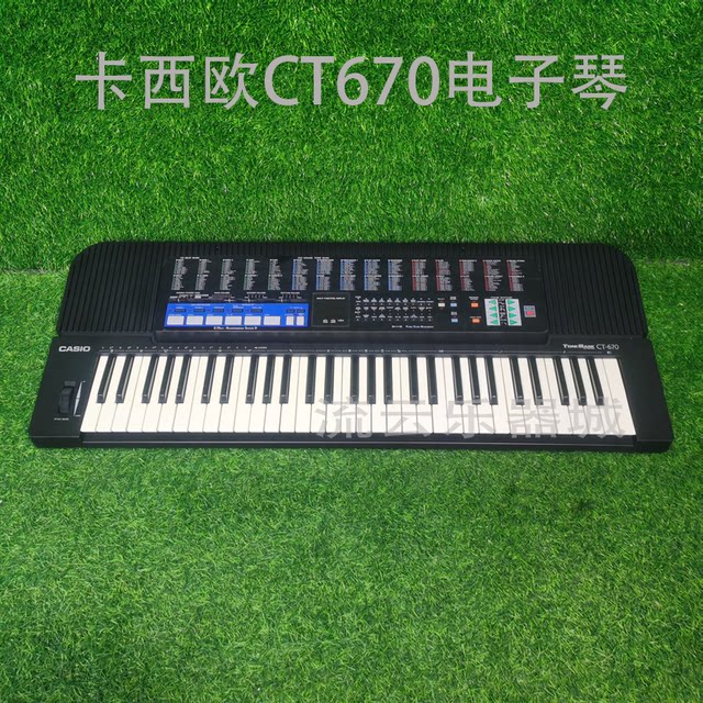Original CASIO Casio CT-670 second-hand 61-key electronic keyboard with ...