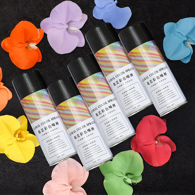 Floral spray paint flower spray color agent flower shop special diy ...