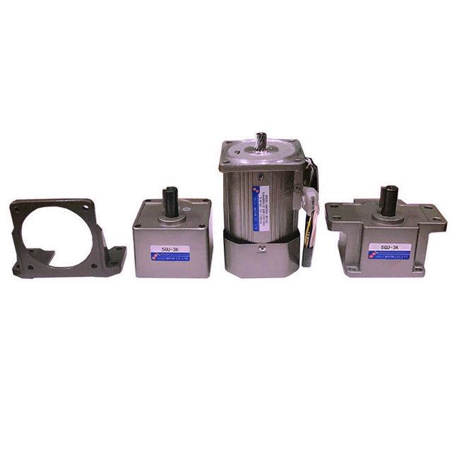 120W speed regulating motor motor AC 220V with gear reducer 5GU-10K ...