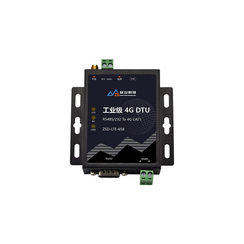 Módulo 4g dtu comunicación inalámbrica rs485 puerto serie rs232 transmisión transparente a mqtt ...