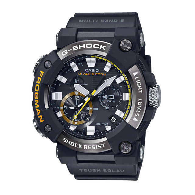 Casio watch men's g-shock professional diving sports watch poison frog ...