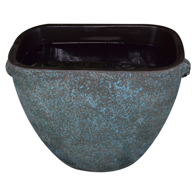 Ceramic ornaments household large rectangular water tank living room ...