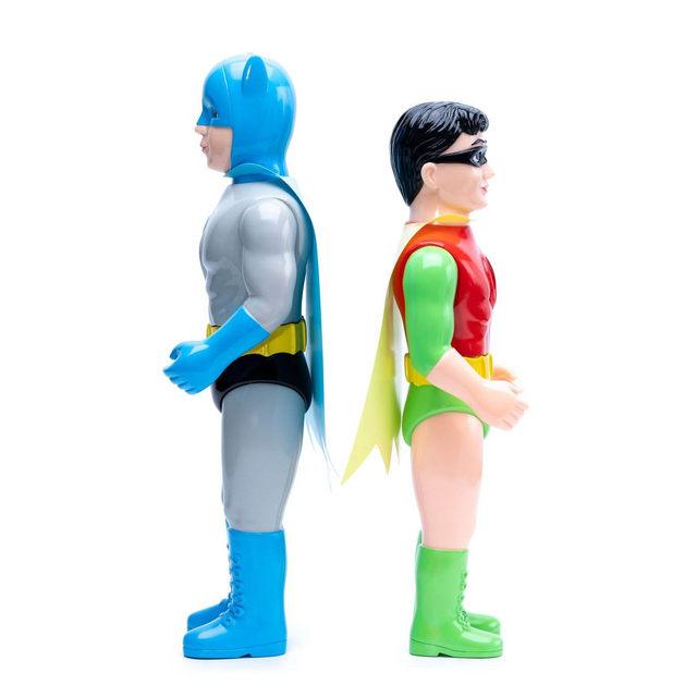 Spot AwesomeToySPACEFLYMAN Batman space trapeze doll