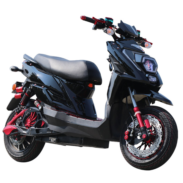 New Julong Electric Motorcycle 72V High -speed Motor Washing Double ...
