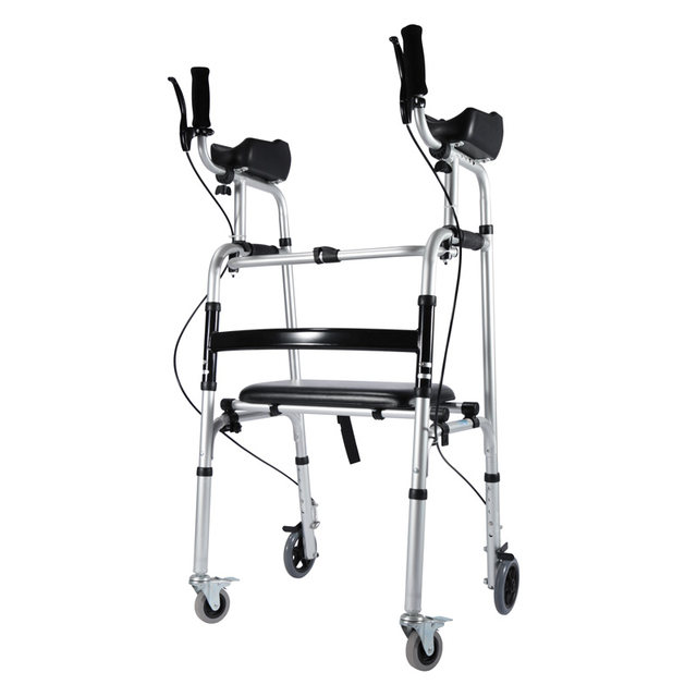 Multifunctional rehabilitation walker for the elderly that can be ...