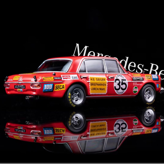 Liberty641: 64 Mercedes -Benz S -Class W109AMG Mercedes 300SEL Red Pig ...