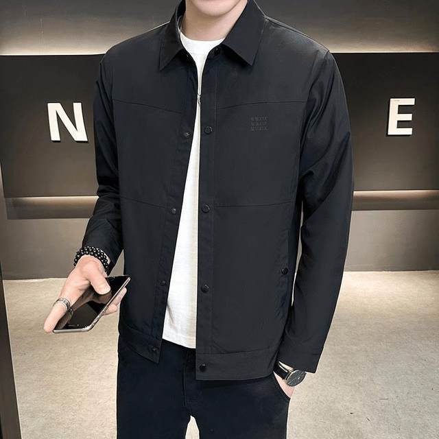 Rui Ao Men's Spring and Autumn jacket 2024 New men's fashion versatile ...