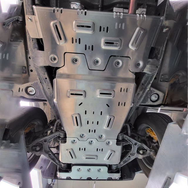 Beijing bj40c aluminum-magnesium alloy engine lower fender chassis ...