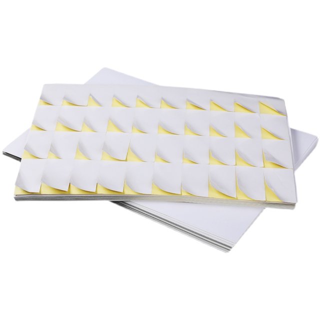 A4 self-adhesive in-cut collection self-adhesive printing paper with ...