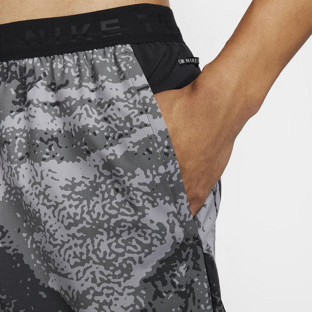 Nike/NIKE men's sports training quick-drying breathable woven print ...