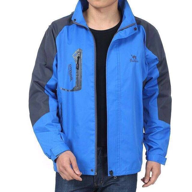 Men's outdoor casual jackets, spring and autumn windproof jackets, work ...
