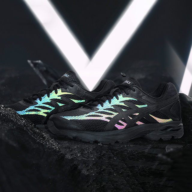 ASICS Men's Shoes GEL-FLUX4 Reflective Night Running Cushioning Rebound ...