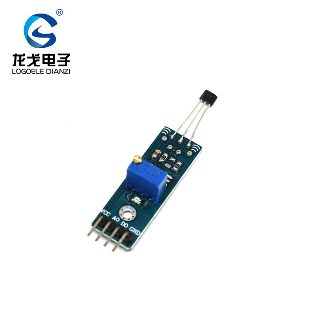 Linear Hall Sensor Module Highly Sensitive 8.3Mv/G Analog Output ...