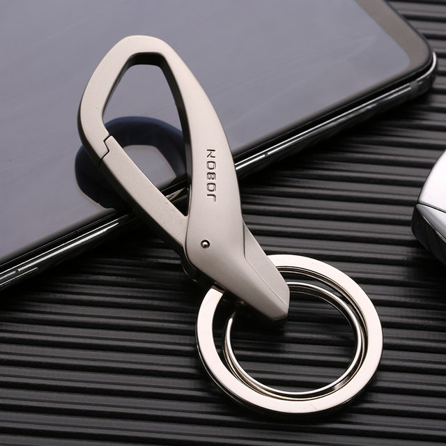 China Key Chain New Simple Creative Car Keys Waist Hanging Double Ring ...