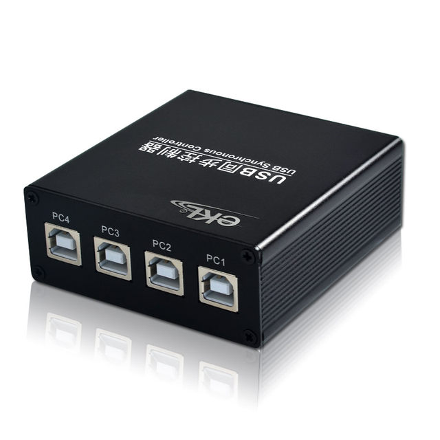 EKL-U304USB keyboard and mouse synchronization controller KVM switch 4 ...