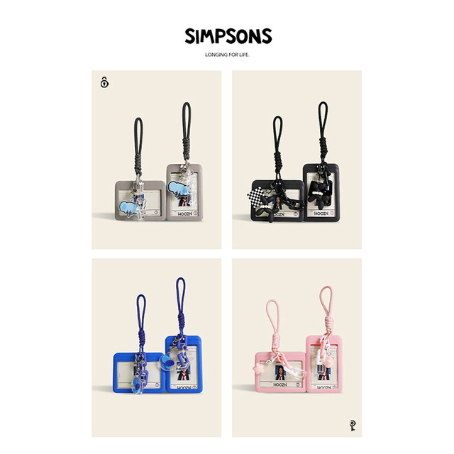 SIM original ID card holder keychain integrated bus campus card access ...