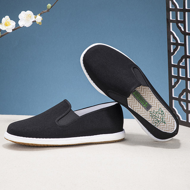 Taiheyuan old Beijing cloth shoes men's spring new slip-on casual non ...