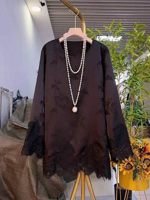 Large size women's clothing 2025 New Year's winter new temperament ...