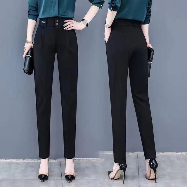 Small foot suit pants for women 2025 new spring and autumn women's ...