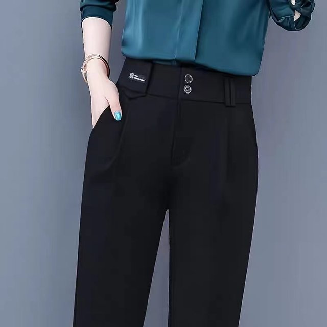 Small foot suit pants for women 2025 new spring and autumn women's ...
