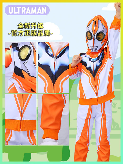 Authentic Ultraman Clothing for Girls, Autumn and Winter Outwears ...