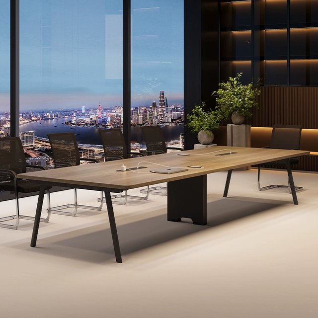 Conference table and chair combination conference room office desk ...